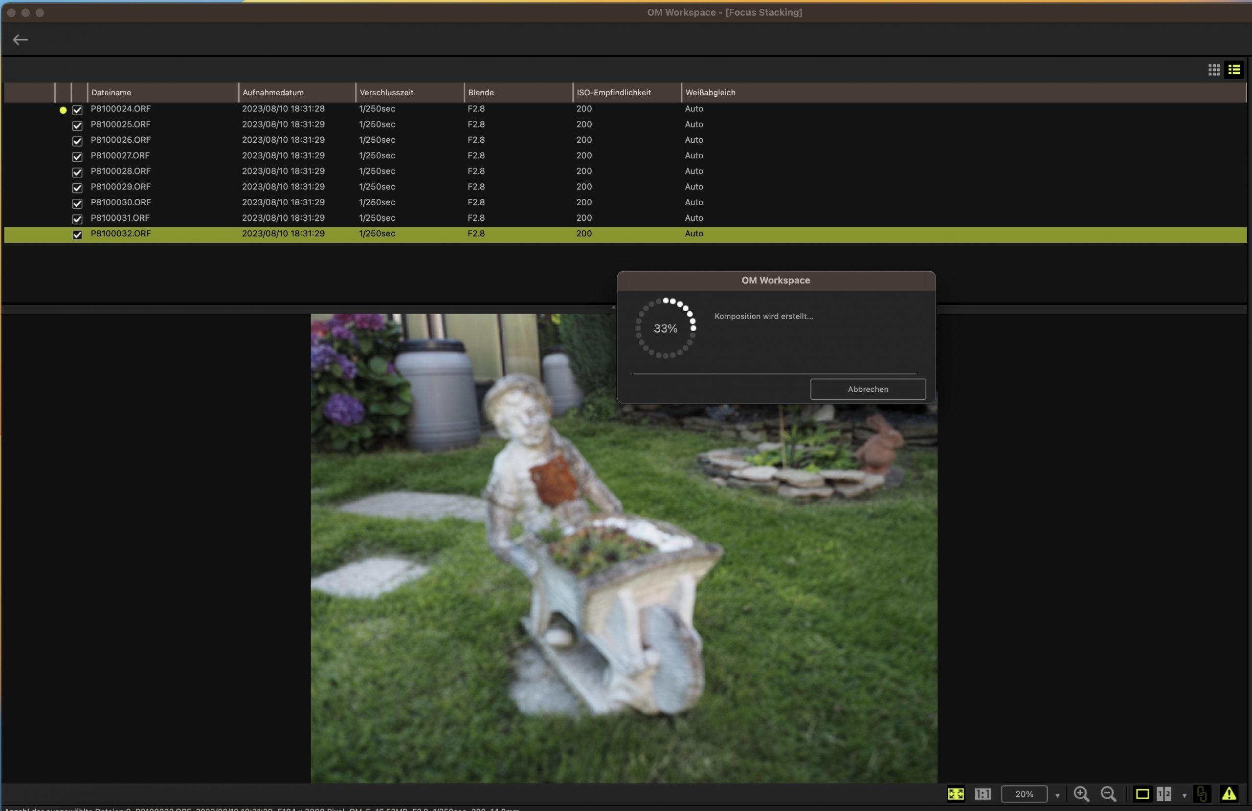 Focus Stacking mit OM-5 und OM Workspace - Homegrown Living